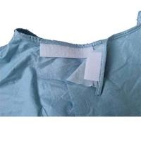 China Biodegradable Fabric Surgical Consumables Disposable Hospital Gowns for sale