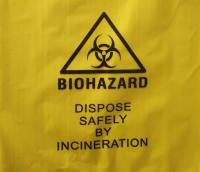 China Medical Action Infectious Biohazard Waste Bags Clinical Use for sale