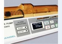 China Medical Portable Single - Use Syringe Pump Infusion Rate 1~99mm / hr Using 3 AA Batteries for sale