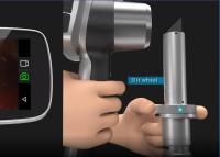 China 5mm Handheld Digital Slit Lamp Video Ophthalmoscope for sale