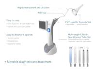 China Digital ENT Otoscope And Nasal Endscope And Laryngoscope Handheld Video Camera With Resolution 640*480 for sale