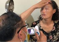 China Digital ENT Otoscope And Nasal Endscope And Laryngoscope Handheld Video Camera With Resolution 640*480 for sale