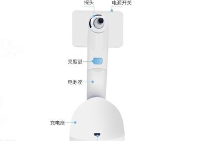 China Handheld Digital Video Otoscope With Diameter of lense 0.5cm Mini USB Connection 8 Hours Continouns Working for sale