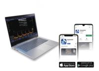 China Doppler Ultrasound Equipment Hand held Doppler Machine 128 Elements 90~200mm Depth 235g Weight Wifi Connection for sale
