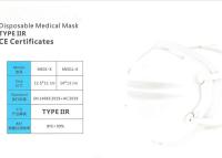 China Disposable Medical Mask Type IIR BEF98% PPE Personal Protective Equipment for sale