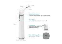 China Diameter Lense 3.9mm Wireless Video Otoscope 6 Brightness Adjustable Leds for sale