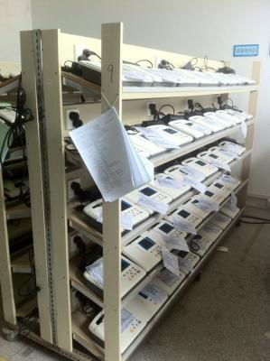 China 3 Channel12 leads ECG Monitoring System Synchronously Acquisition And Color Display for sale