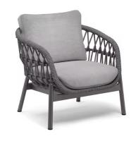 China Hot Sale Outdoor Furniture Set 4 Pieces Weather Resistant UV Resistant Rope Durable Aluminum Frame Ideal for Gardens Courtyards Villas for sale