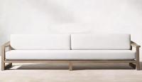 China Waterproof Cushion Patio Sofa Set Relax Teak Wooden set for sale