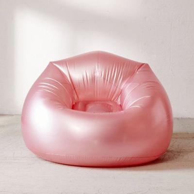 China Pink Inflatable Lip Sofa - Sexy Lip-Shaped Air Chair: Portable, Eye-Catching Decorative Seating for Living Room, Party & Home for sale