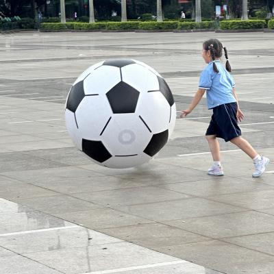 China Giant Inflatable Soccer Ball, 50cm & 75cm Ready Stock, Customizable PVC Large Beach Ball for Kids Outdoor Games & Pool Parties Big Blow Up Soccer Ball for Summer Beach, Pool & Backyard Play for sale