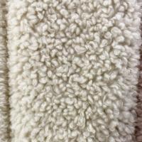 China Plush Fabric 100% Polyester Imitation Wool Fabric for Garments Min Order 500 Meters for sale