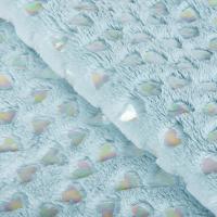 China Luxurious 100% Polyester Knitted Plush Toy Fabric with Long Pile Faux Fur for sale