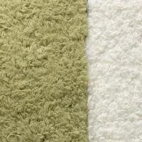 China Anti Static Weft Knitted Faux Fur Fabric Knitted Lady Garments With 100% Polyester for sale