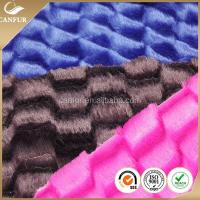 China 100% Polyester Knitted PV Plush Fabric with Yarn Count as Per Your Request for sale