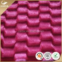 China 100% Polyester Knitted PV Plush Fabric with Yarn Count as Per Your Request for sale