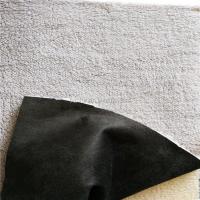China Light Yellow 100% Polyester Synthetic Sherpa Suede Fabric for End Customers for sale