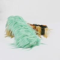 China Plush JACQUARD Winter Coats With Luxury Faux Fur 100% Acrylic for sale