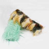 China Plush JACQUARD Winter Coats With Luxury Faux Fur 100% Acrylic for sale