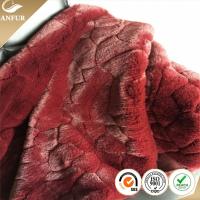 China Retail Stock of Artificial Fur with Polyester / Acrylic Front Material Distribution for sale