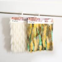 China 160cm 30-55mm JACQUARD Faux Fur Fabric for Garments 500meters Plush Printed 100% Acrylic for sale