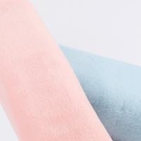 China Plush Fabric with 10-20mm Pile and Very Soft Texture 100% Polyester Rabbit Fur Fabric for sale