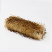 China Big Weight Customized Color Long Pile Faux Fur Fabric for Garments 55-65mm Pile for sale
