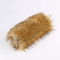 China Big Weight Customized Color Long Pile Faux Fur Fabric for Garments 55-65mm Pile for sale