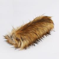 China Big Weight Customized Color Long Pile Faux Fur Fabric for Garments 55-65mm Pile for sale
