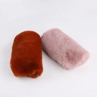 China Super Soft 100% Polyester 20-25mm D Knitted Fabric Rabbit Fur Fabric for Coziness for sale