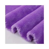 China Customized Color 100D Yarn Count Coral Fleece Fabric for Pajamas 300gsm Double Faced for sale