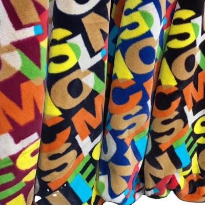China 10-20mm Very Soft Short Printing Faux Rabbit Fur Fabric with Anti-Pull Technology for sale