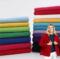 China 150d*144f Tricot Knitted Double Side Brushed Micro Fleece Polar Fleece Fabric For Jacket for sale
