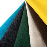 China 150d*144f Tricot Knitted Double Side Brushed Micro Fleece Polar Fleece Fabric For Jacket for sale