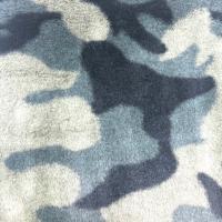 China Printed Rabbit Fake Fur for Garment Bags 100% Polyester Jacquard 3 Color Print Fabric for sale