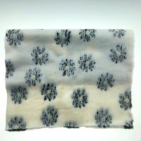 China 100% Polyester Soft Jacquard Pattern Print Rabbit Fur Jacket for Sophisticated Appeal for sale