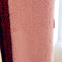 China Versatile 100% Polyester Artificial Long Curly Fur Fabric for Garments in Any Color for sale