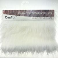 China Plush and Luxurious Sherp Long Pile Faux Fur Fabric with 100% Polyester Back Material for sale