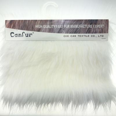 China Plush and Luxurious Sherp Long Pile Faux Fur Fabric with 100% Polyester Back Material for sale
