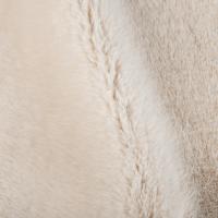 China 100% Polyester Front Material Plush Faux Fur Fabric for Coat Customized Design for sale