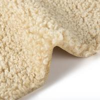 China Tricot Knitted Weft Suede 100% Polyester Teddy Velvet For Sexy Women'S Clothing for sale