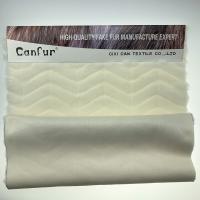 China Printed Cut Rabbit Fur Plush 1000 Meters 15-25 Days Delivery 58/60