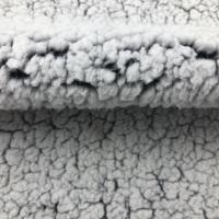 China Sheer and Durable Printed Shu Velveteen Fabric for Winter Garment 100% Polyester for sale