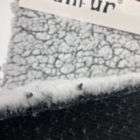 China Sheer and Durable Printed Shu Velveteen Fabric for Winter Garment 100% Polyester for sale