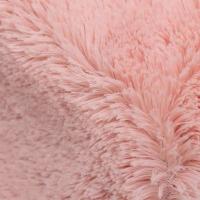 China Medium Weight 260GSM Knitted Plain PV Plush Fabric for Making Toys and Garments Lining for sale