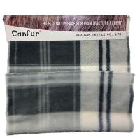 China Garment Plush Fabric 100% Polyester Knitted Flannel Fabric for Blanket for sale