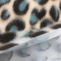China Soft Knitted Backing Faux Fur Textile for Women's Blankets 58/60 Inches Width for sale