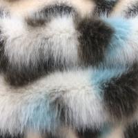 China Soft Knitted Backing Faux Fur Textile for Women's Blankets 58/60 Inches Width for sale