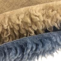 China Front Material 100% Polyester Long Pile Faux Fur Fabric for Cozy and Stylish Garments for sale