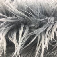 China Custom Luxury Long Pile Artificial Faux Fur Fabric with 1200G/M Weight for sale